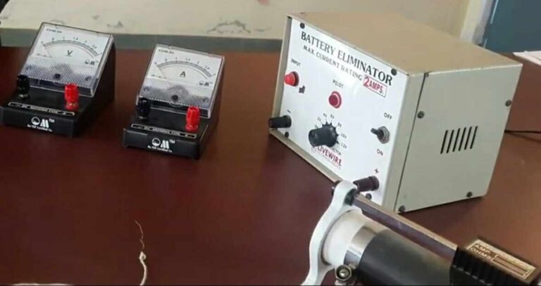 Verification of Ohm's Law experiment with data and graph | Edumir Physics